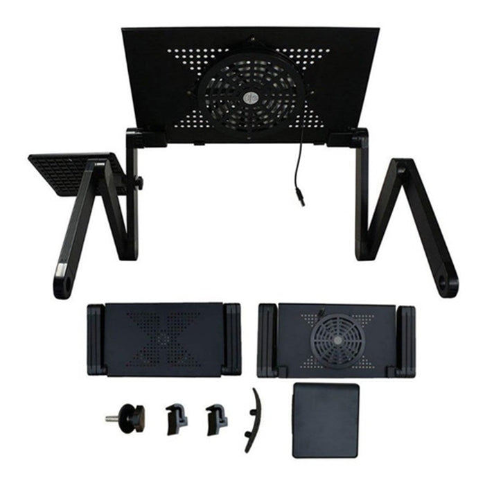 Base Notebook tipo mesa con Pad Mouse y ventilador